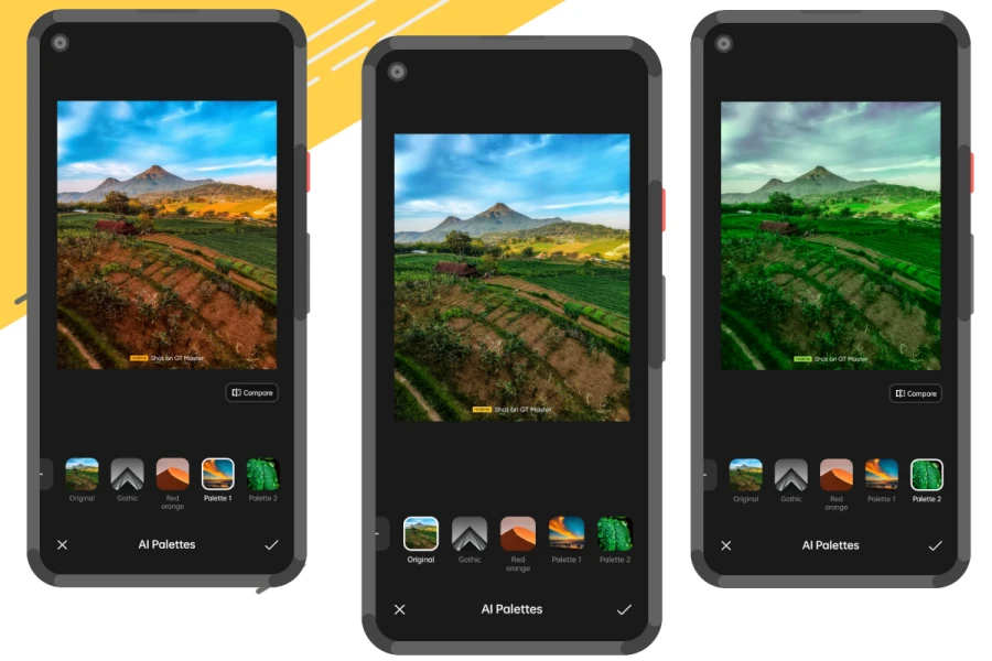 Fitur AI Color Palette di Hape realme, Ciptakan Warna Foto yang Seimbang